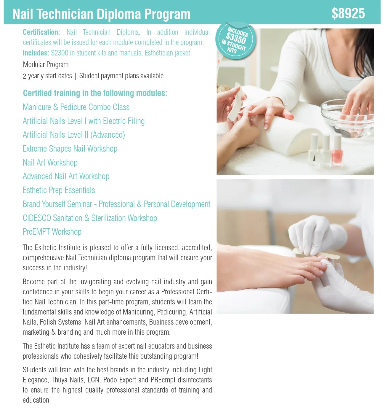 Nail Technician Program — The Esthetic Institute