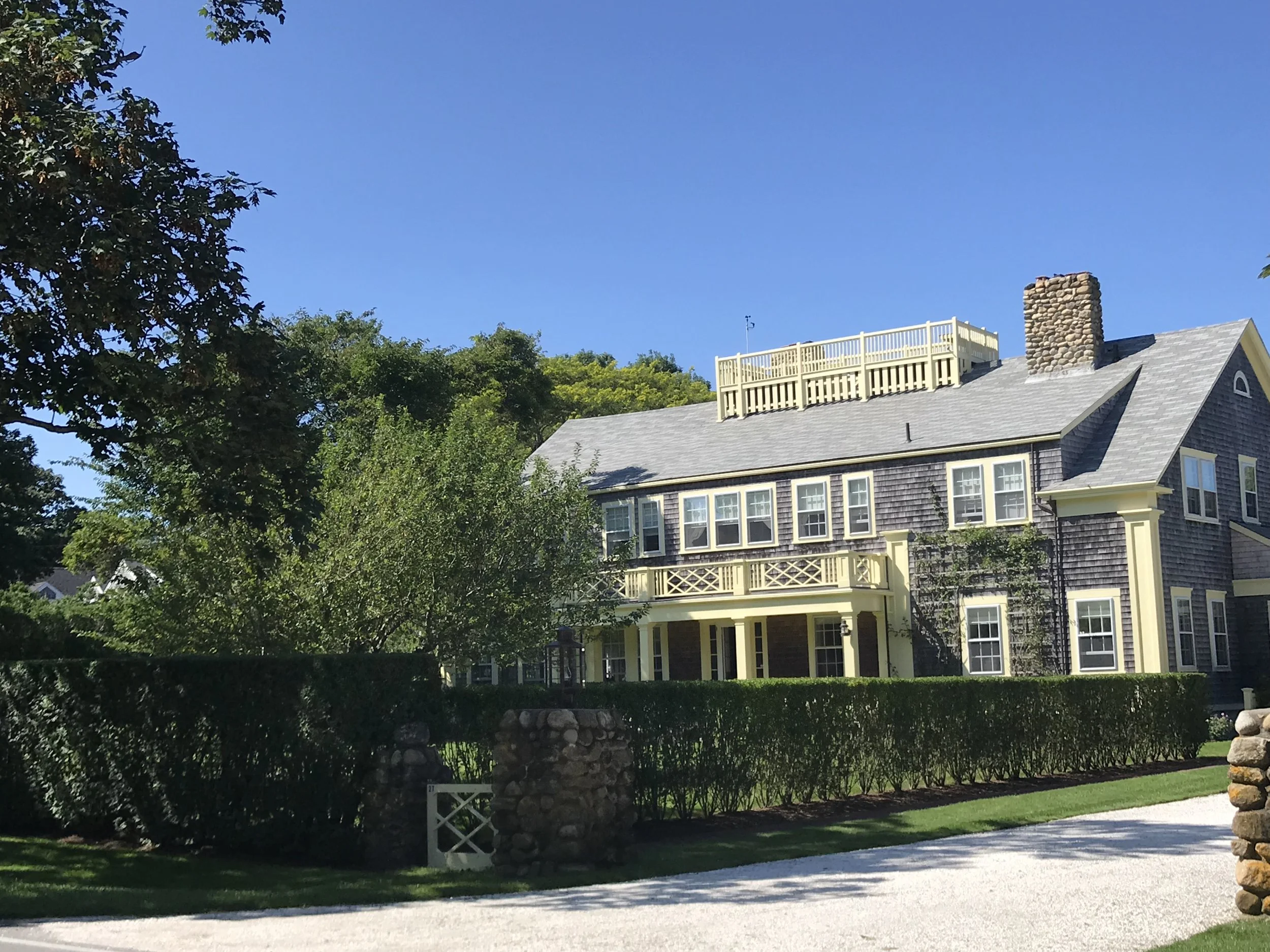 TREES OF NANTUCKET — The French Tangerine