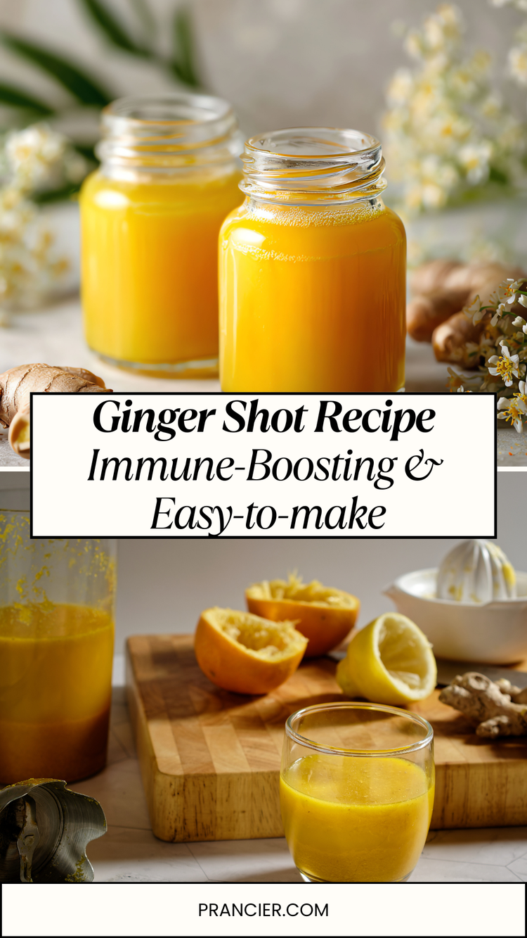 Ginger Shots Recipe: Immune-Boosting & Easy-to make | PRANCIER