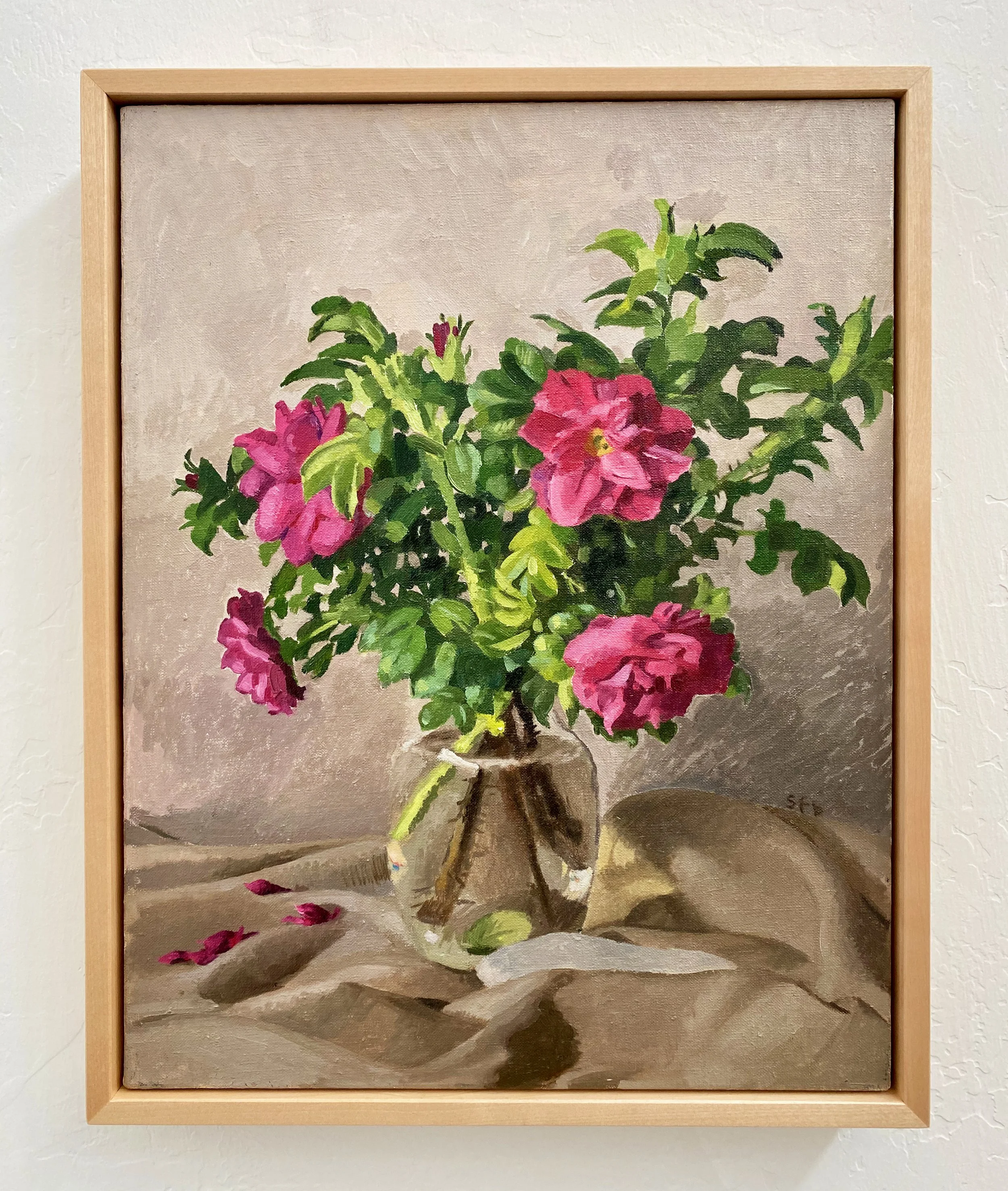 Moje Hammarberg Roses - Original Oil Painting by Sarah F. Burns — Sarah ... Moje Hammarberg Roses - Original Oil Painting by Sarah F. Burns — Sarah ...