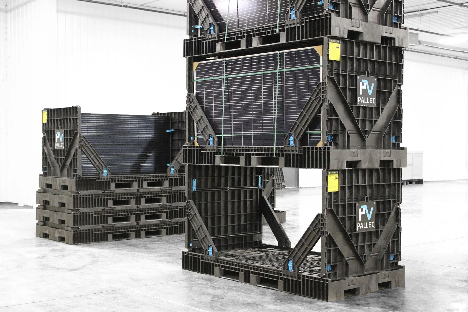 Reusable Pallet for Solar Panels — Sustainable Packaging for the Solar Industry