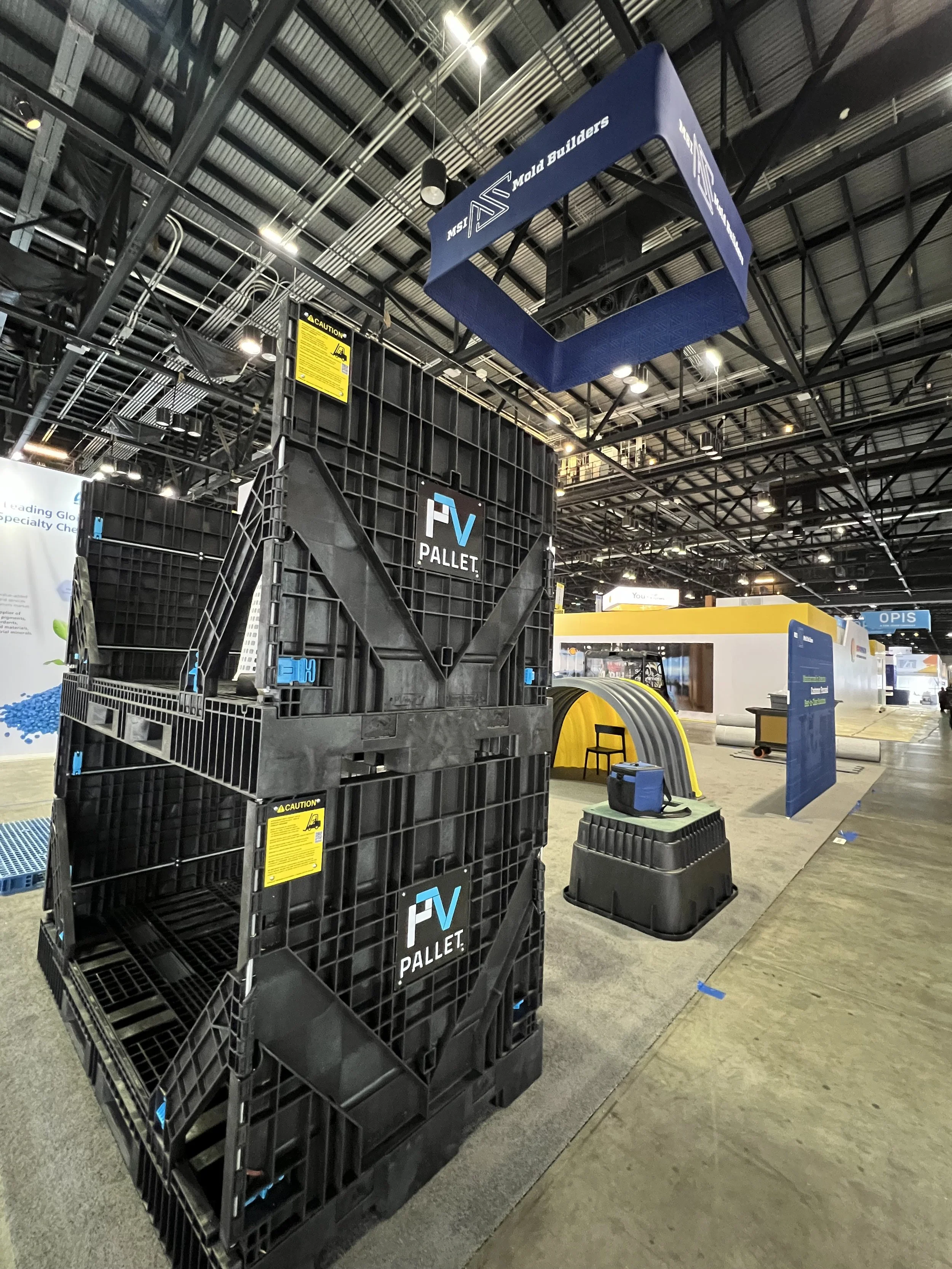 MSI Mold Builders Showcases PVpallet Series X at NPE — Sustainable Packaging for the Solar Industry