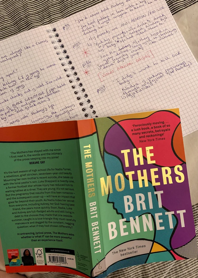 Reading Notes: The Mothers by Brit Bennett (Chapters 1 - 7) — The FBC Paris