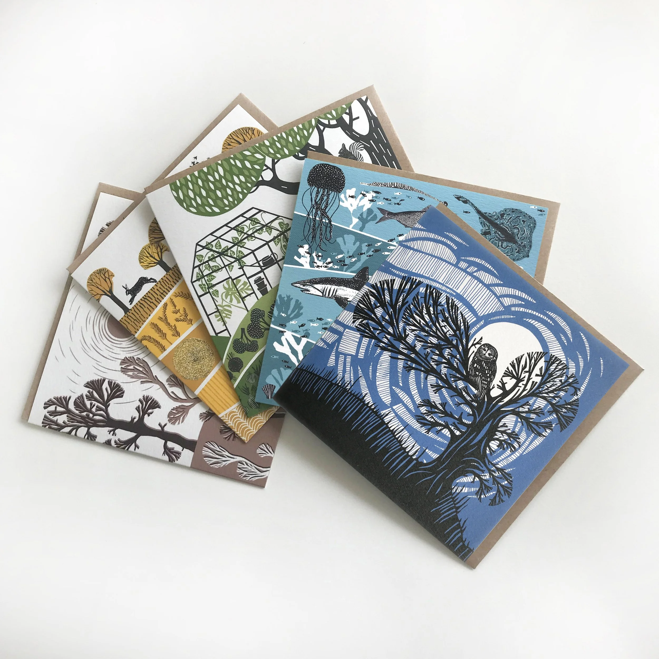 Folded Forest - Limited Edition Prints & Textiles