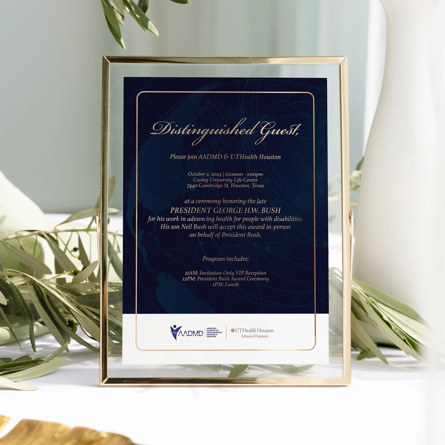 Bush-Ceremony — AADMD