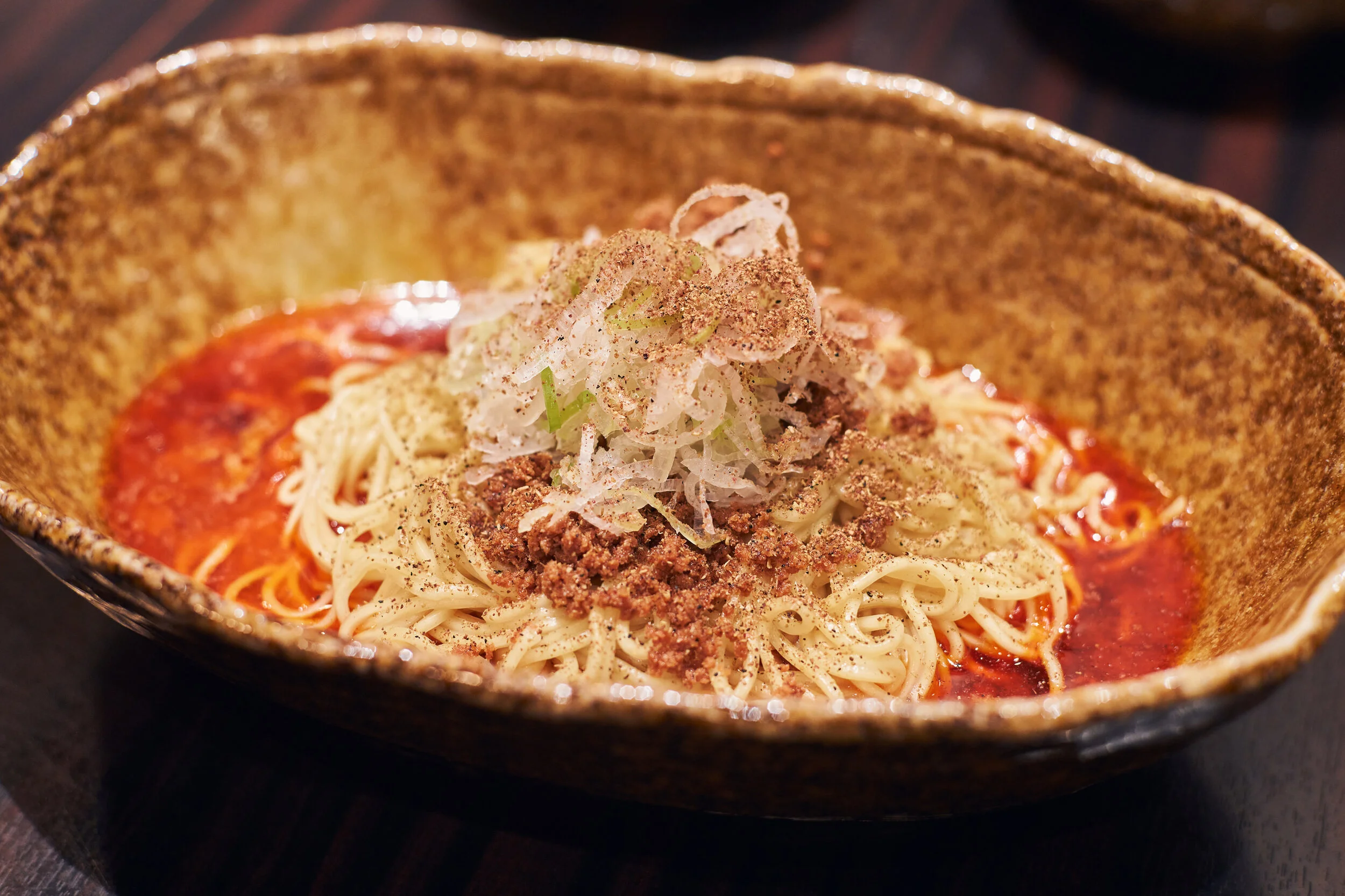 Kunimatsu - Japanese fusion of Dandan Noodles — SHIRO ANG
