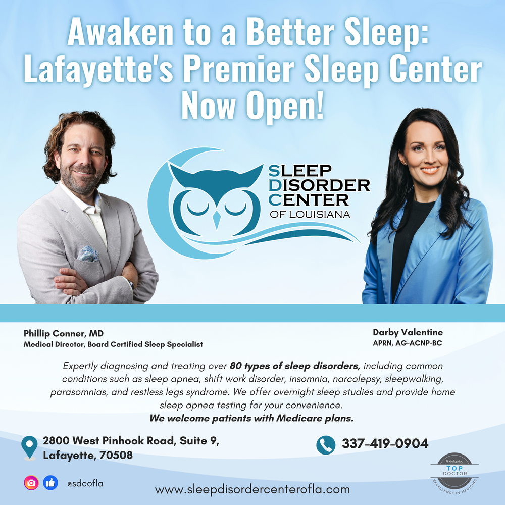 Lafayette Office — The Sleep Disorder Center of Louisiana