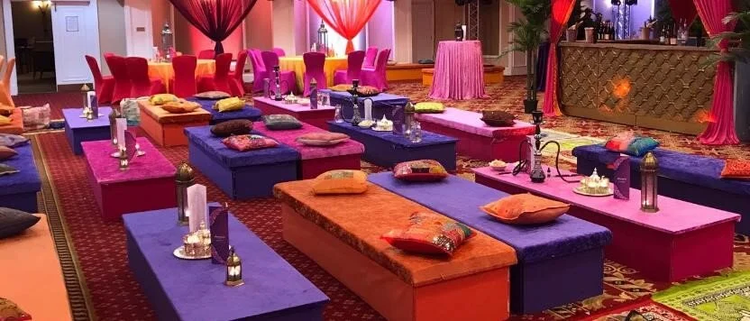 Colourful Seating — Funky Event Hire