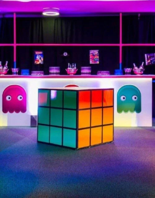 Retro 80's Themed Props & Furniture — Funky Event Hire