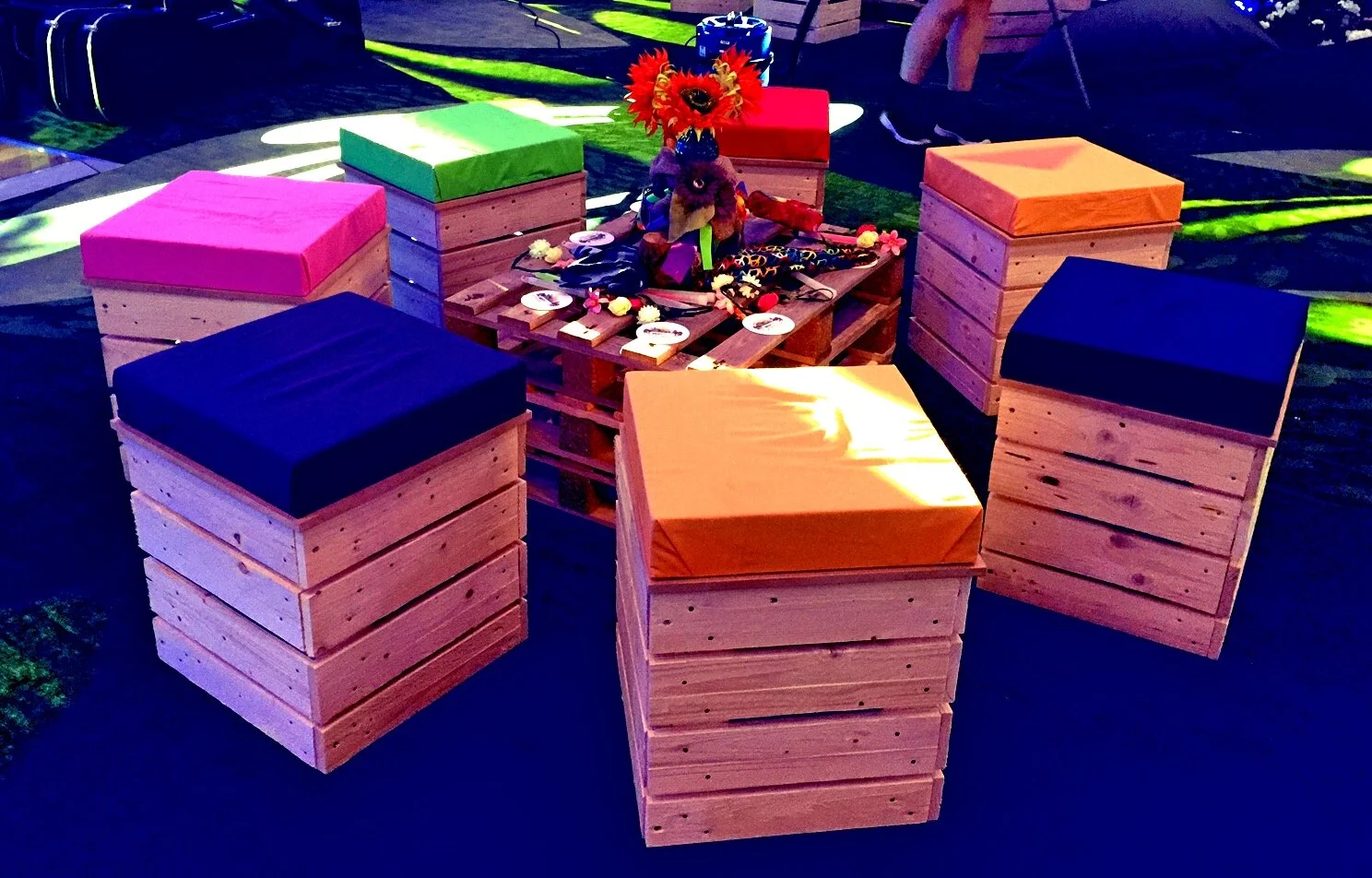 Everyone take a seat — Funky Event Hire