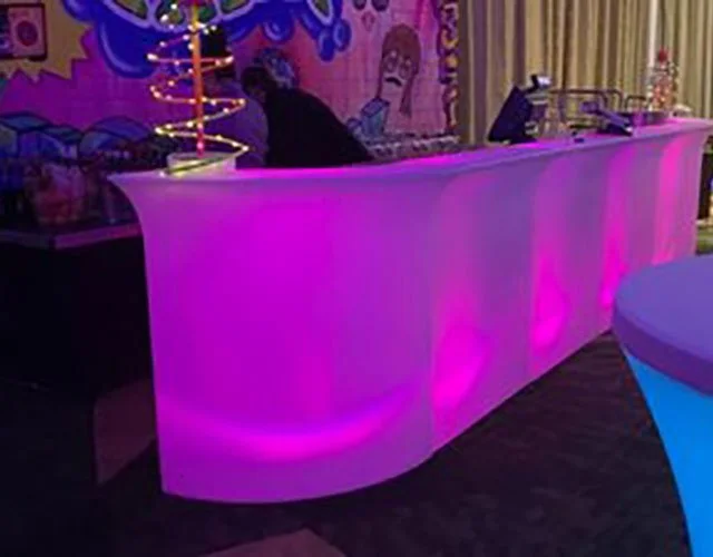 Illuminated Furniture Hire — Funky Event Hire