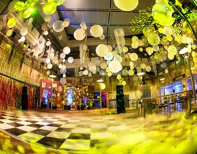 Gold Draping — Funky Event Hire