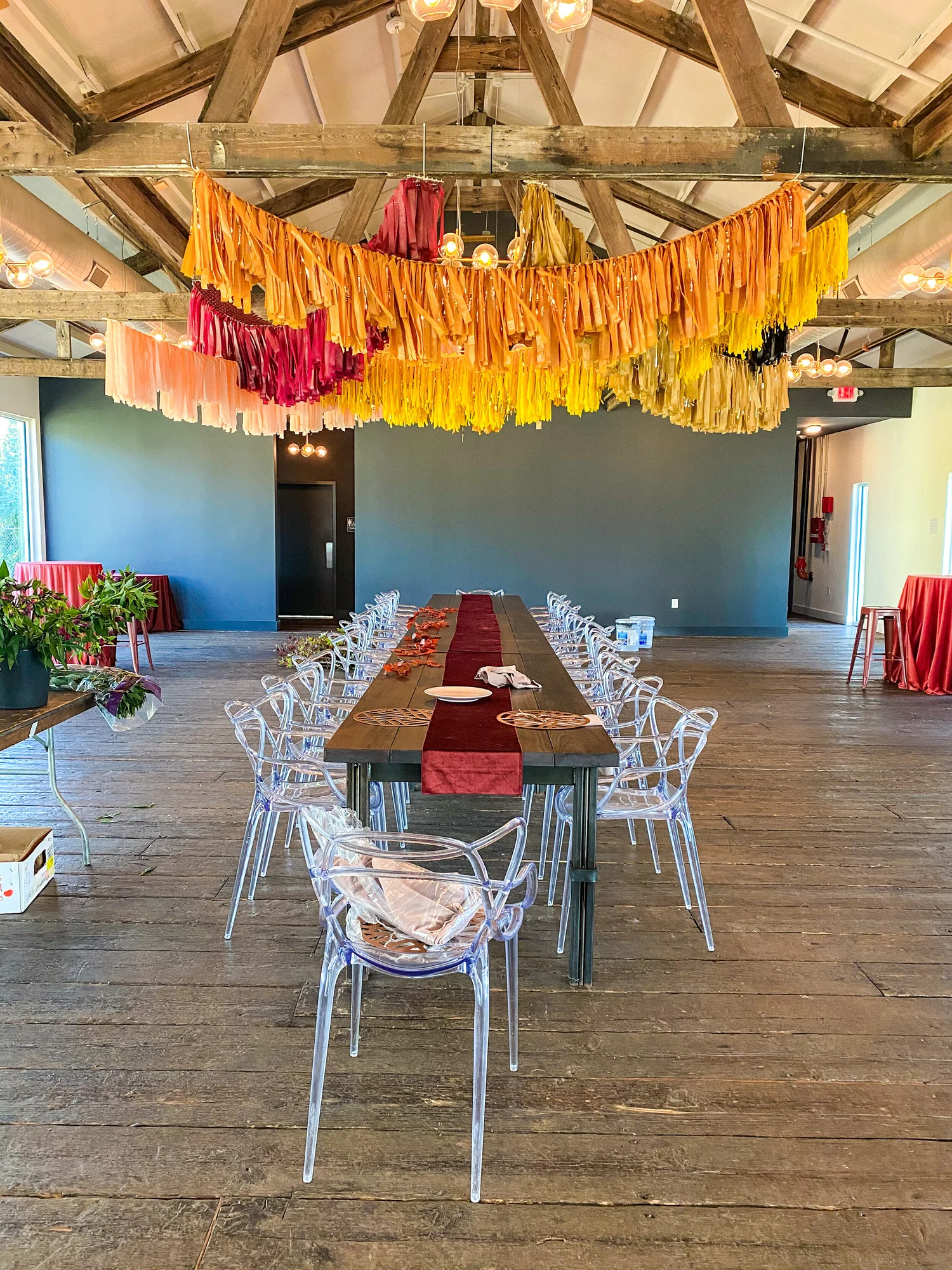Springdale Station Streamer Installations — Pop & Drop