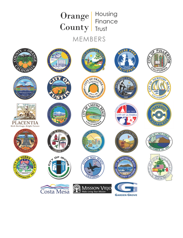 Member Cities — Orange County Housing Finance Trust