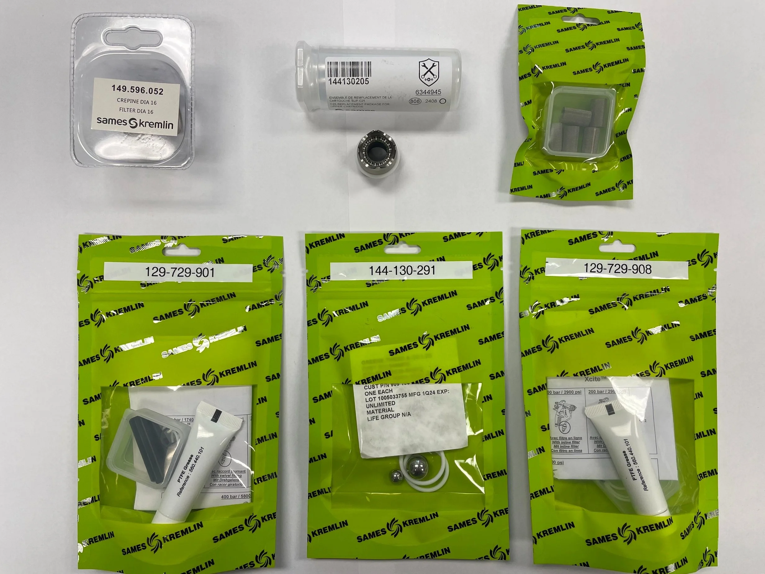 Sames Kremlin Equipment and Parts — Finishing Consultants