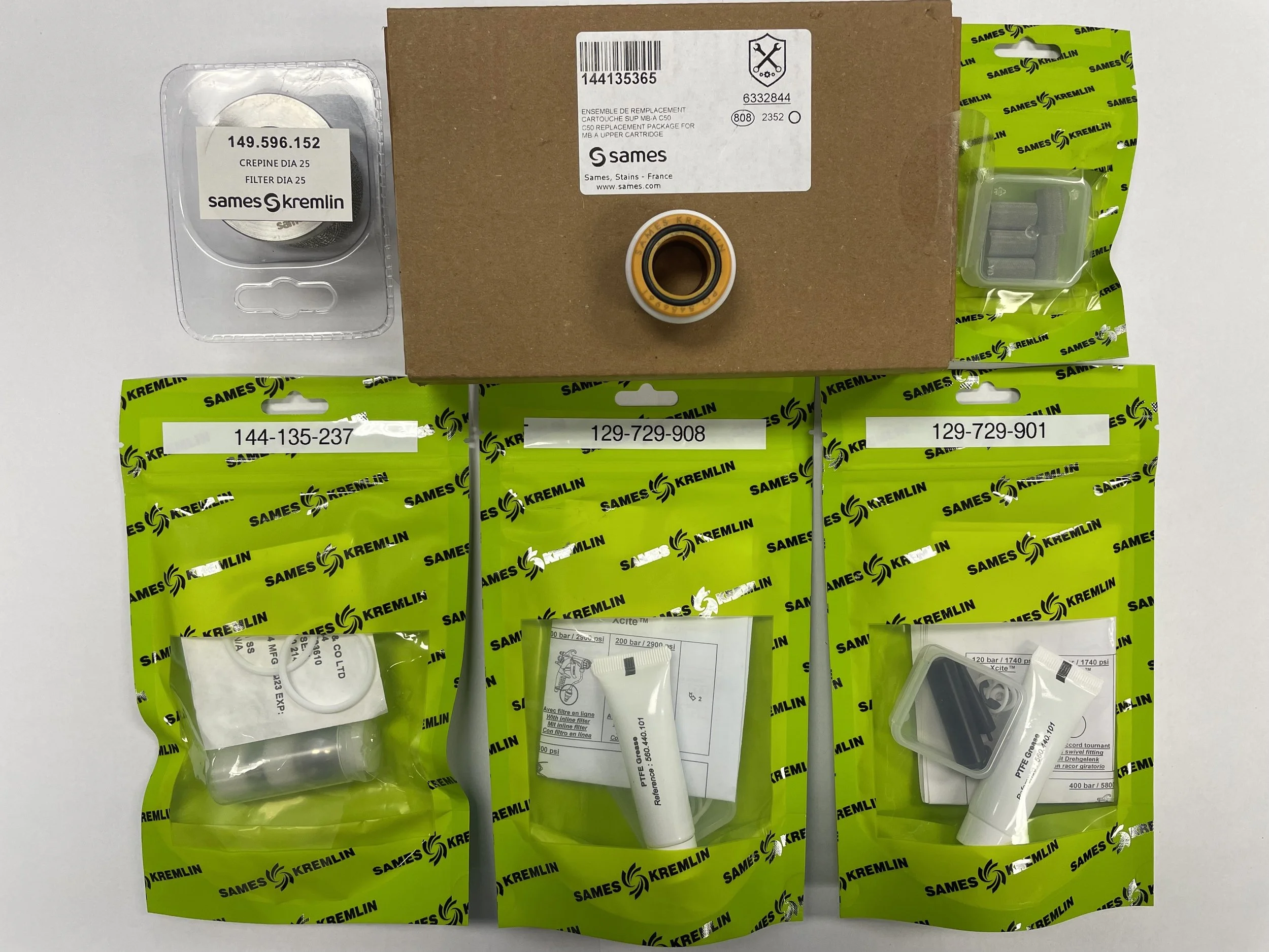 Sames Kremlin Equipment and Parts — Finishing Consultants