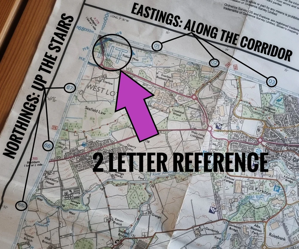 Find a grid reference on a map | Mountain Tips | AP Mountaineering