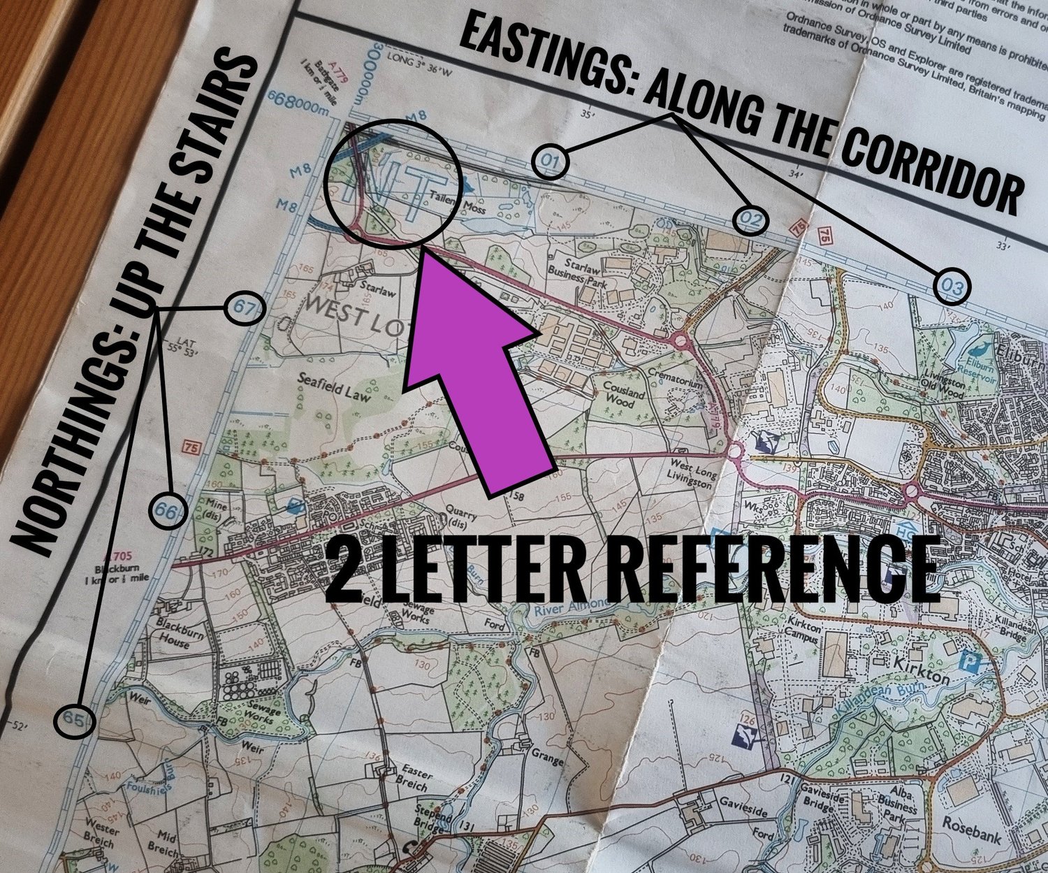 Find a grid reference on a map | Mountain Tips | AP Mountaineering