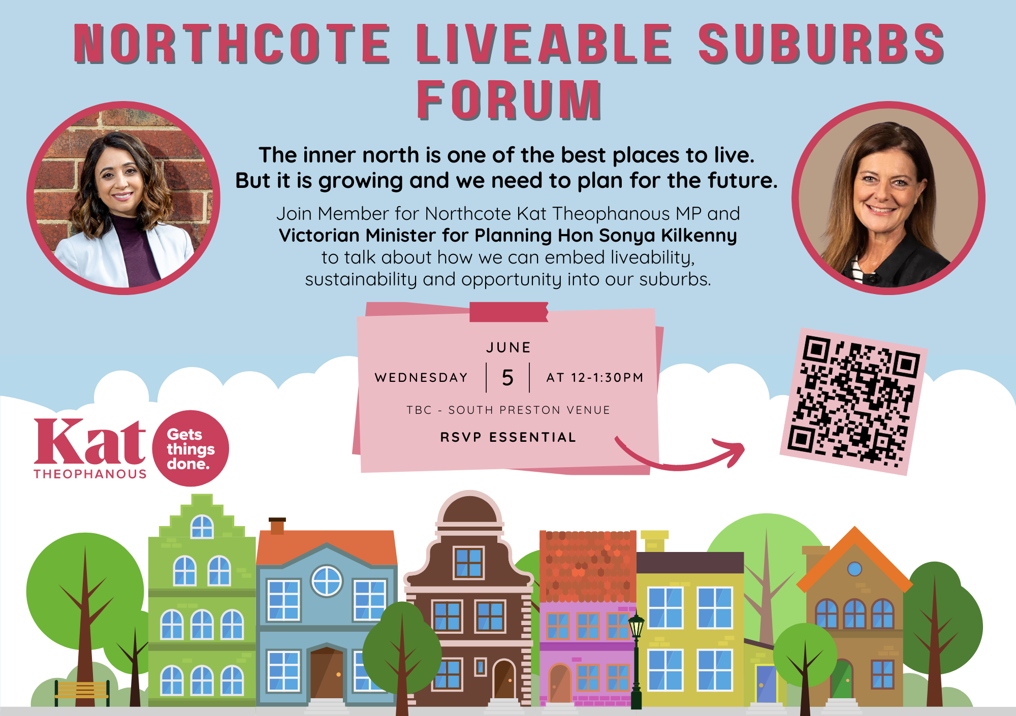 Kat Theophanous MP - Liveable Suburbs Forum
