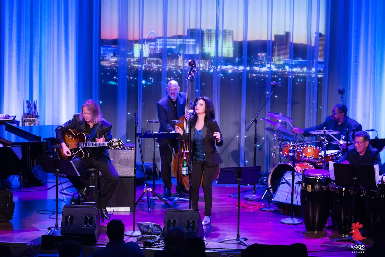 Andy James and her All Star Band Live at Myron’s Cabaret Jazz | Andy James