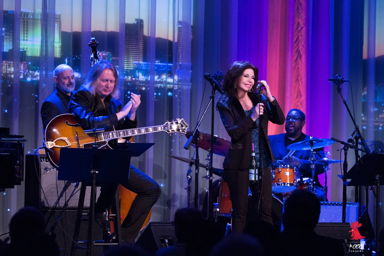 Andy James and her All Star Band Live at Myron’s Cabaret Jazz | Andy James