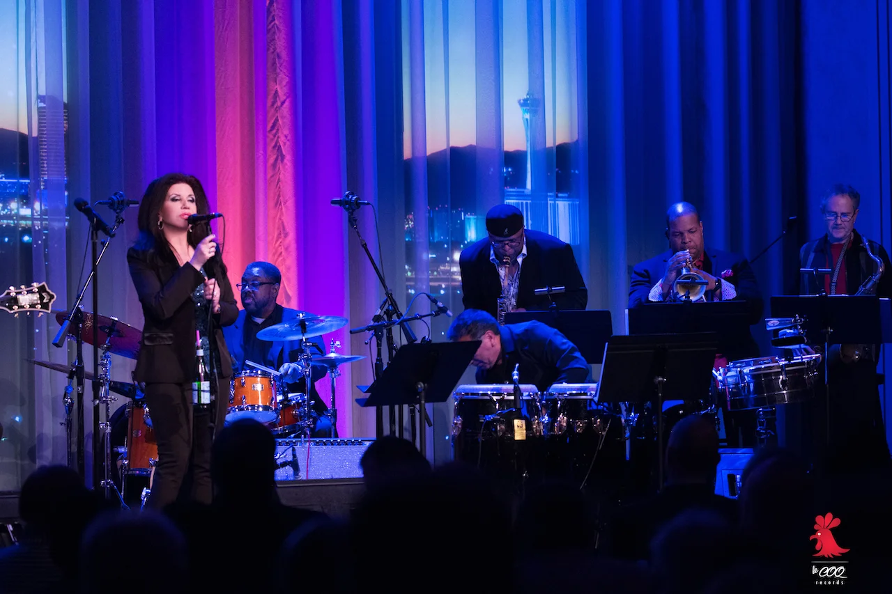 Andy James and her All Star Band Live at Myron’s Cabaret Jazz | Andy James