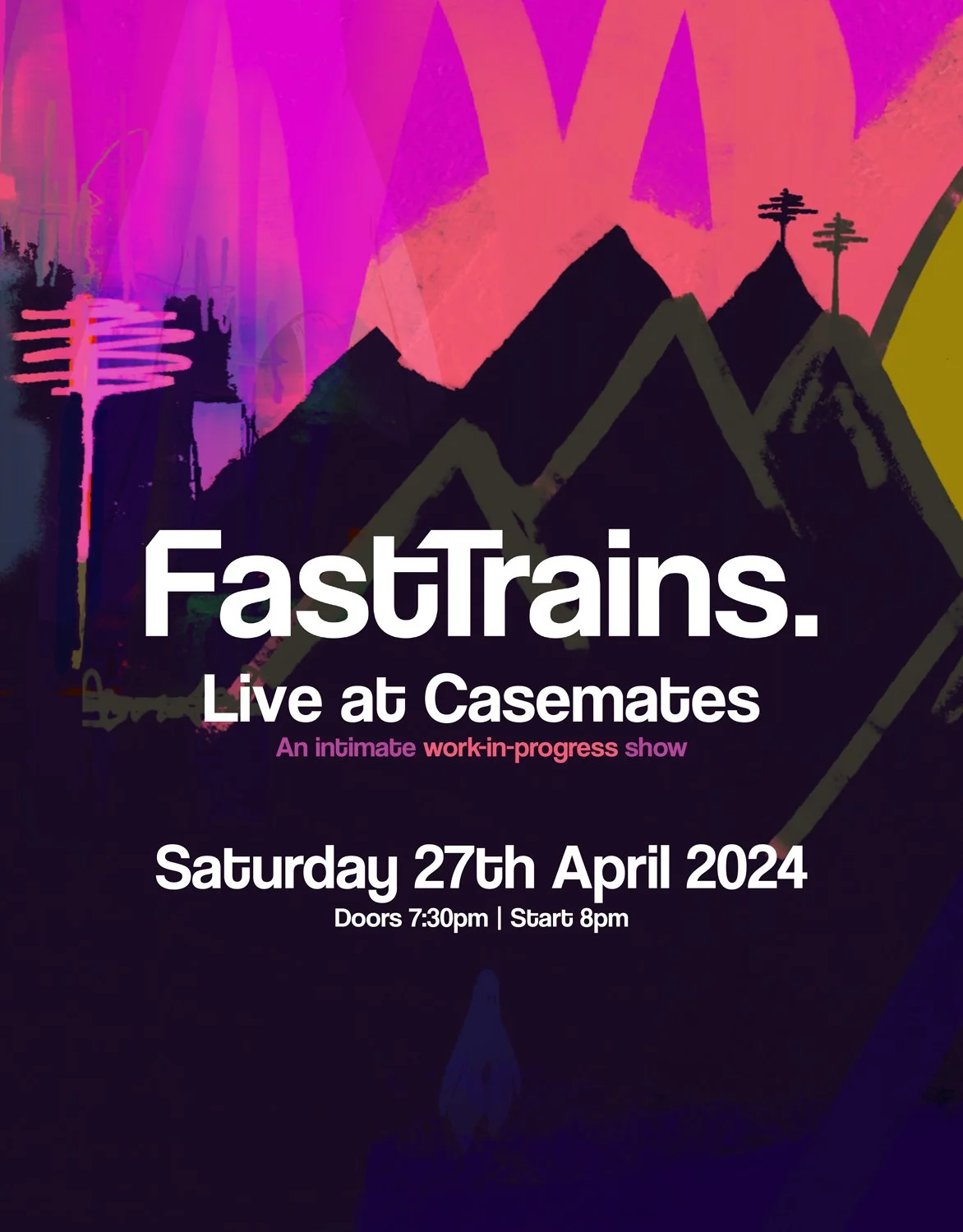 ourWorld Volume 2 - 9" Clear Vinyl | Fast Trains