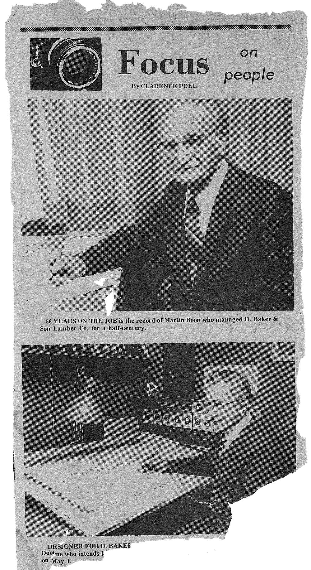 Martin D Baker