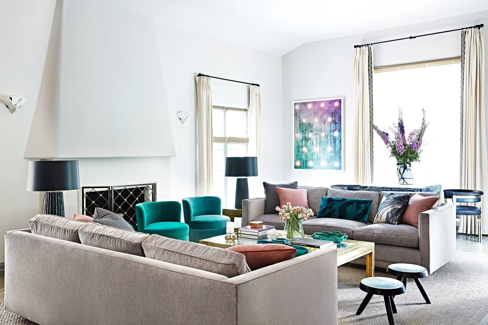 Architectural Digest Living Room