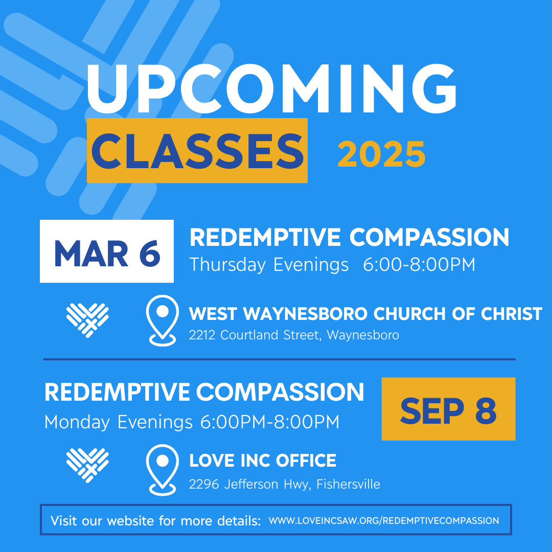 LOVE INC | Christ-Centered Non-Profit | Virginia