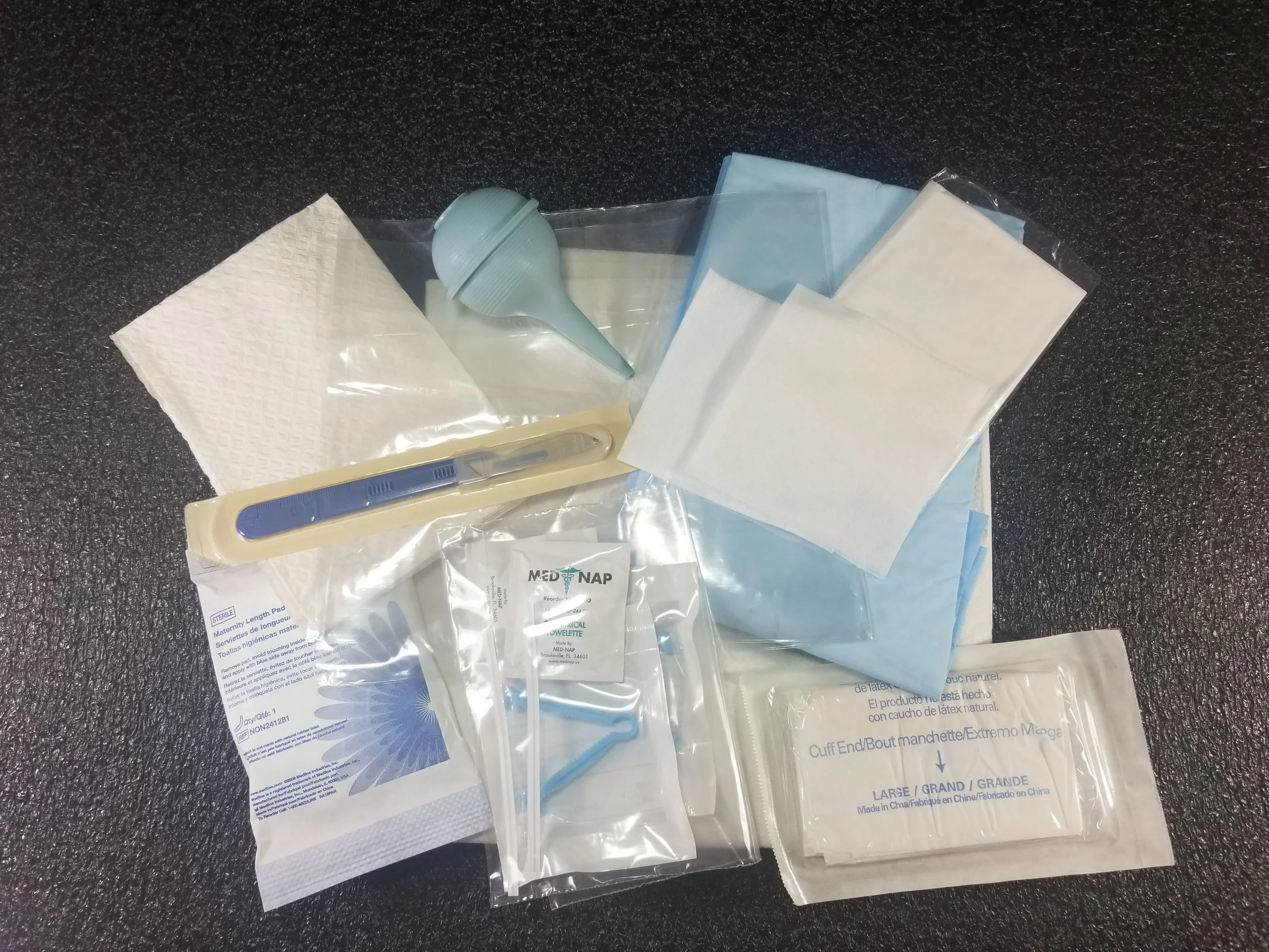 Obstetrical Kits — Motion Medical Distributing