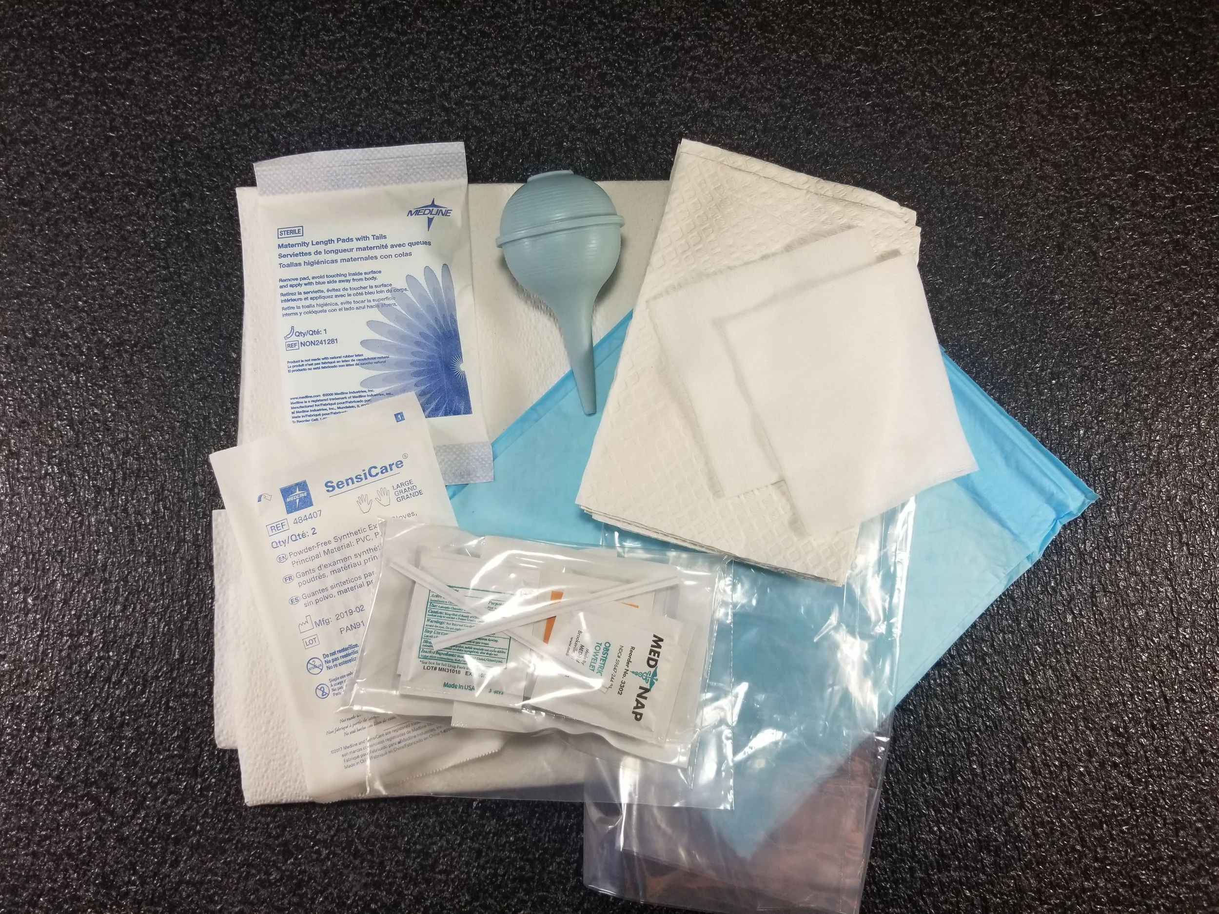 Obstetrical Kits — Motion Medical Distributing