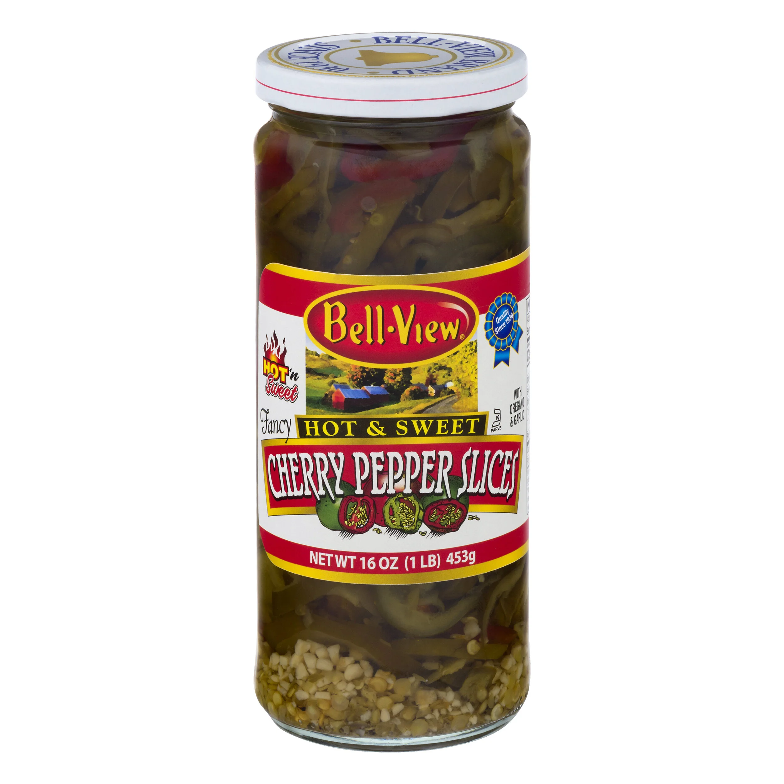 Bell-View Hot Chopped Hoagie Spread 16oz. — Bell-View Foods