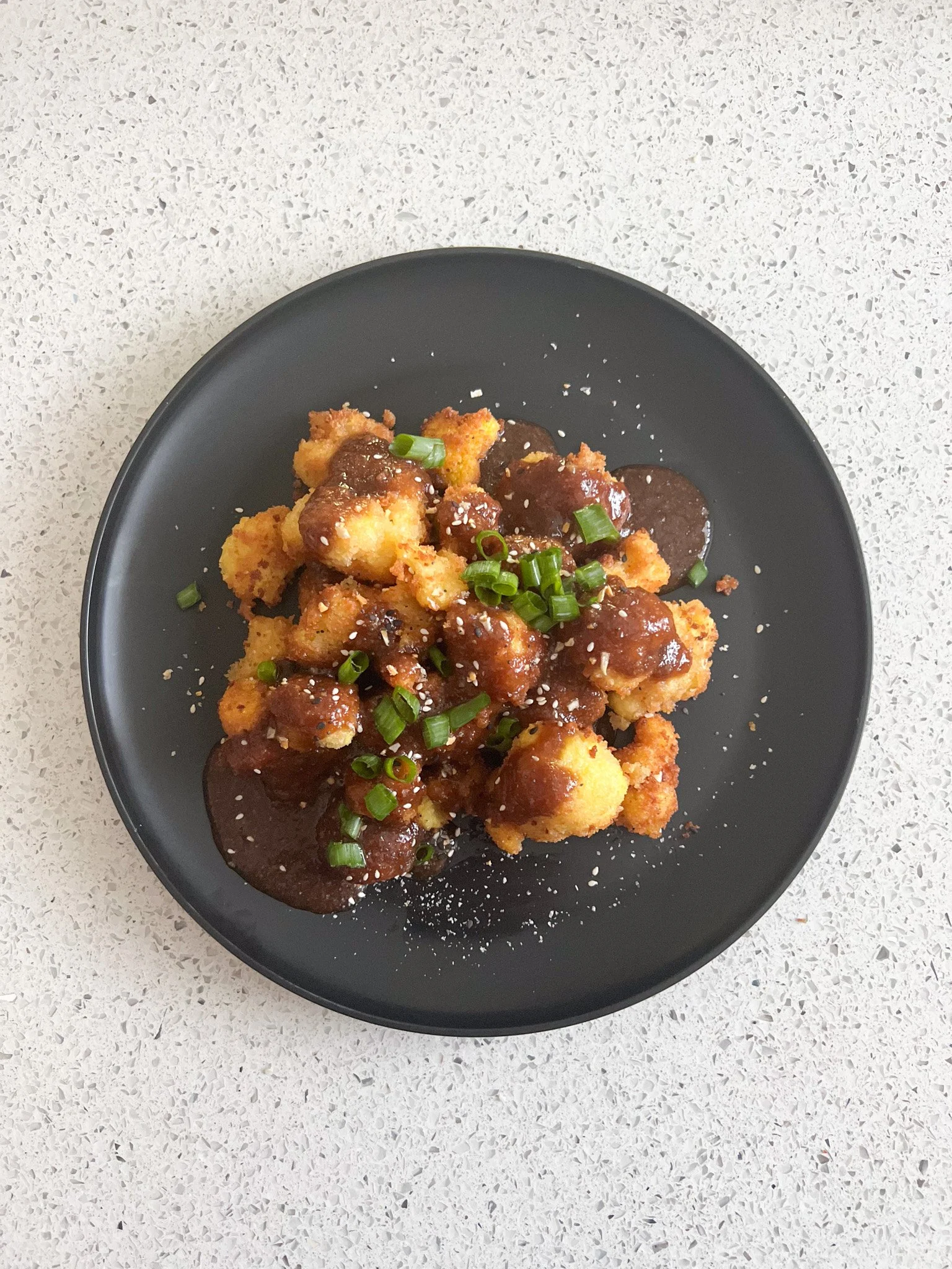 Honey & Garlic Fried Hot Cauliflower — Bell-View Foods