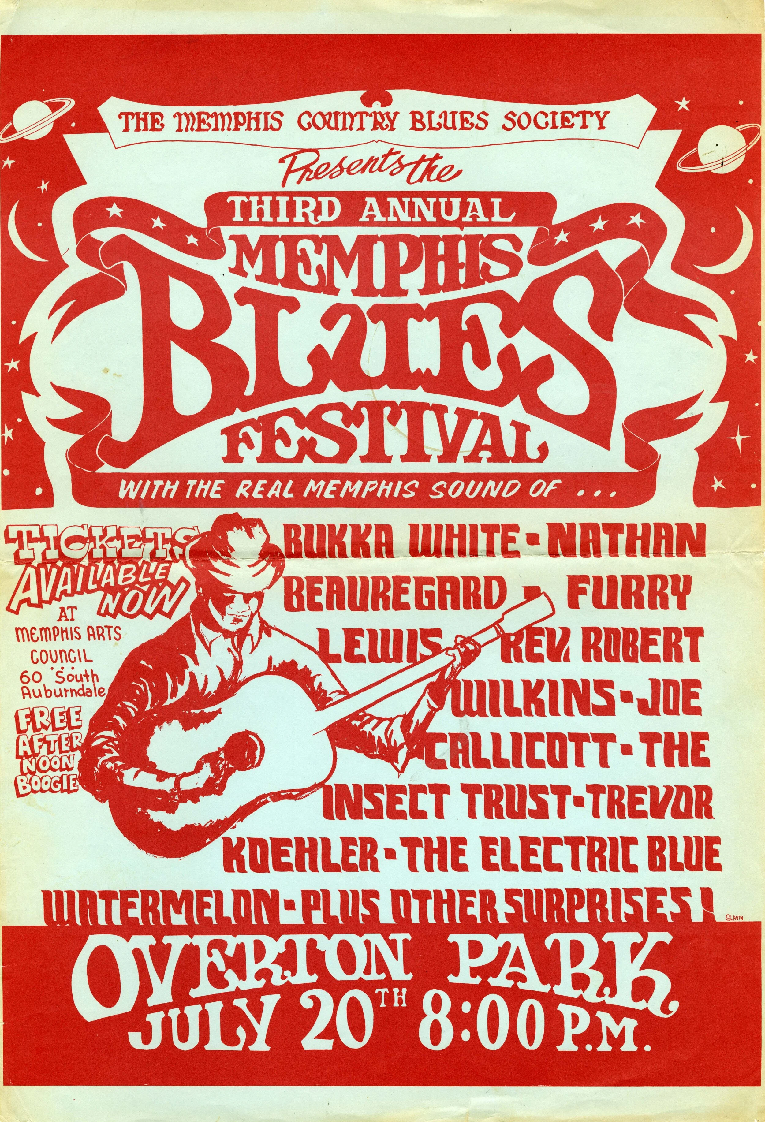 Blues Fest Poster