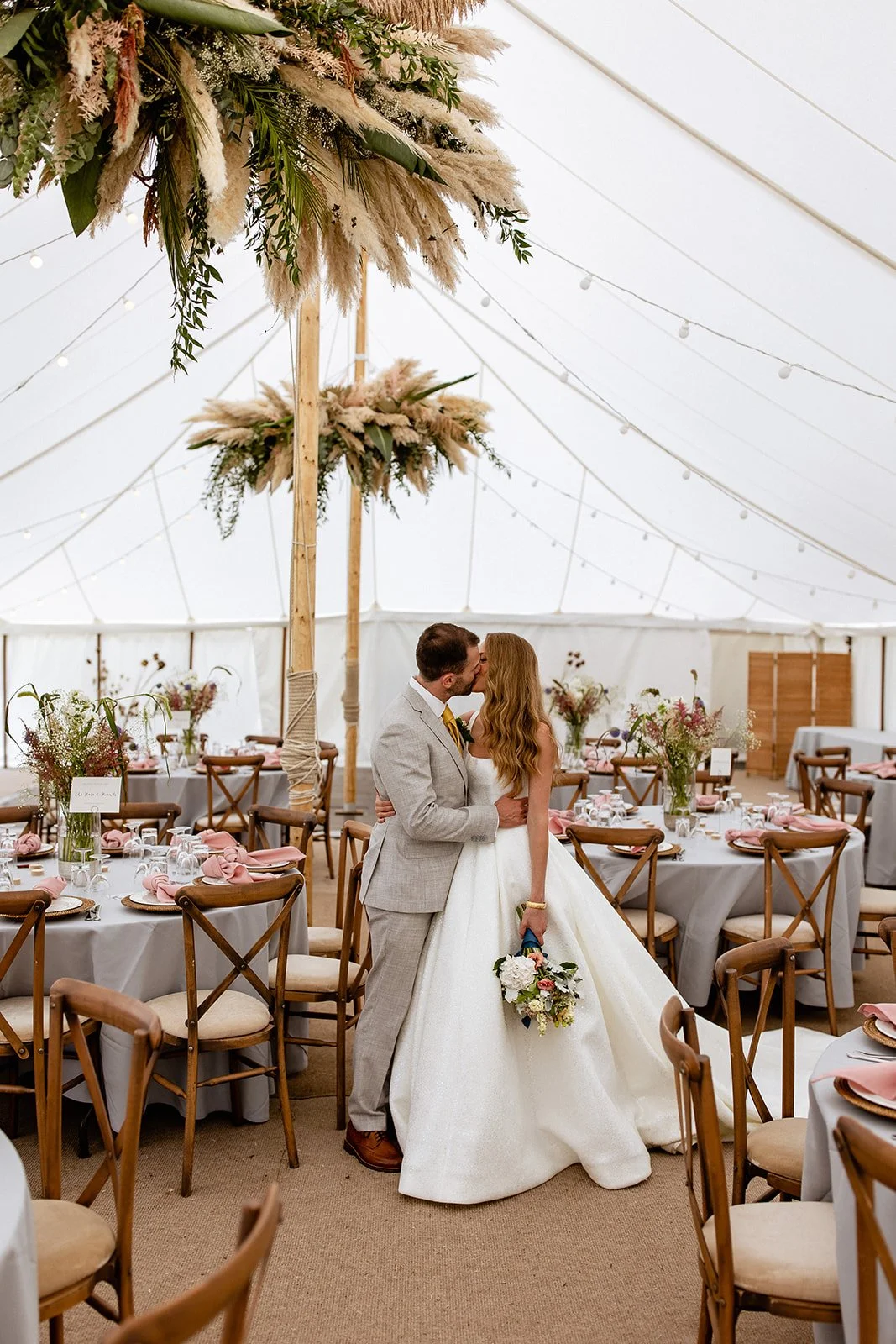 Boho Style Marquee Wedding — Parish's House ‎| ‎Garden Wedding Venue Bath