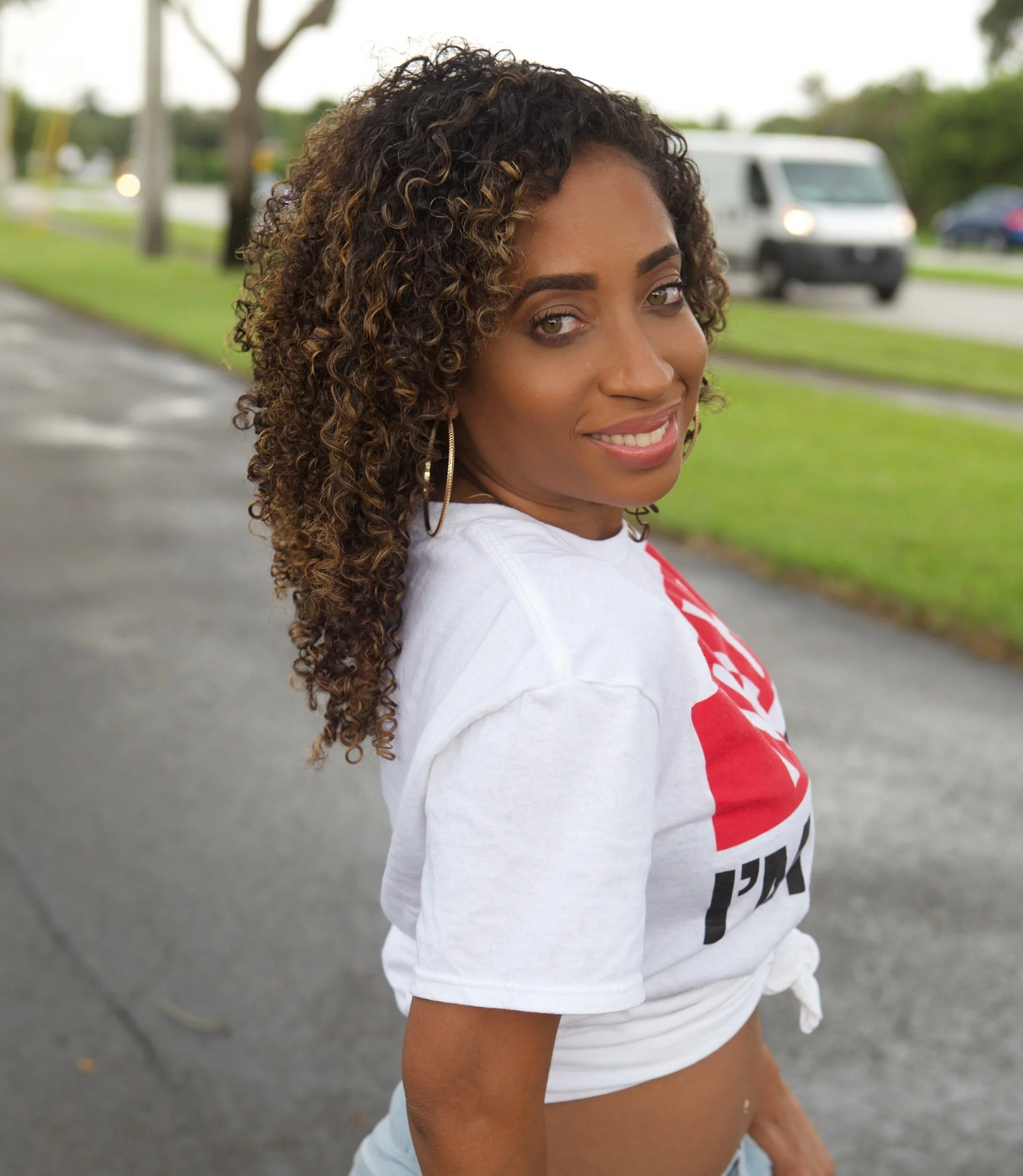 Angie Trinii Miami Model, Blogger and MUA