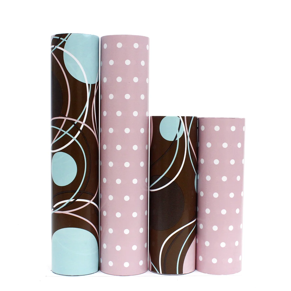 Blue And Brown Polka Dots