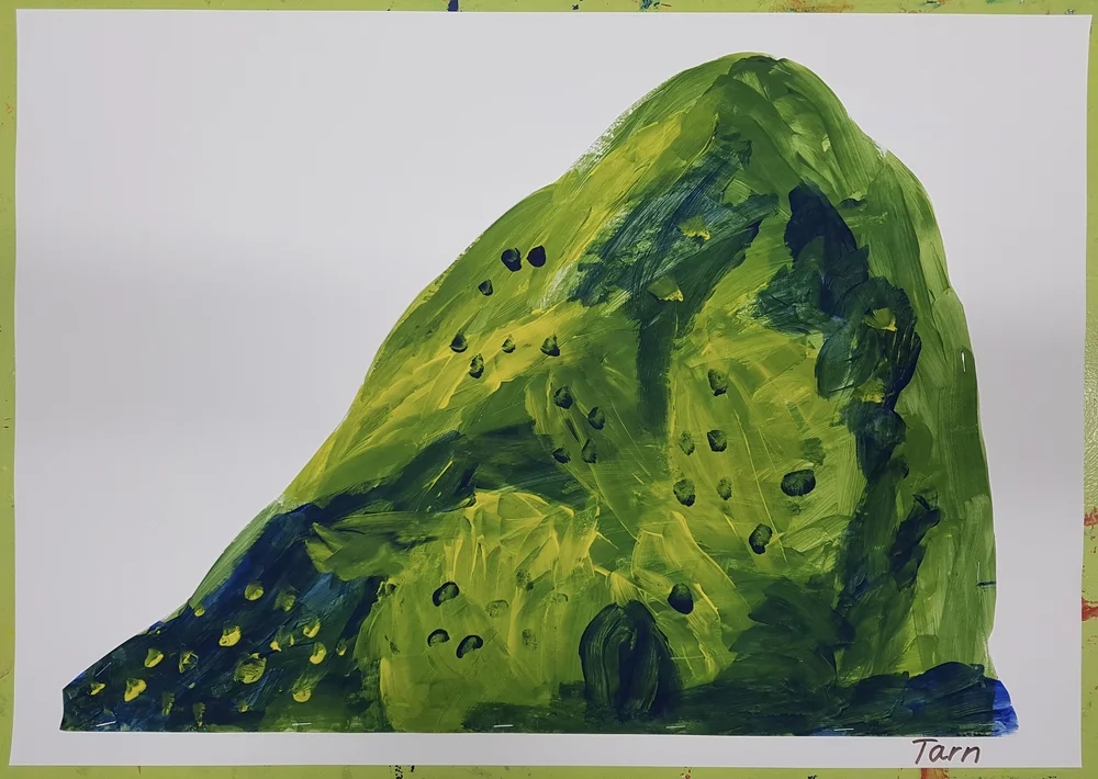 Mixing Secondary Colours in the style of Gretchen Albrecht — Art with ...
