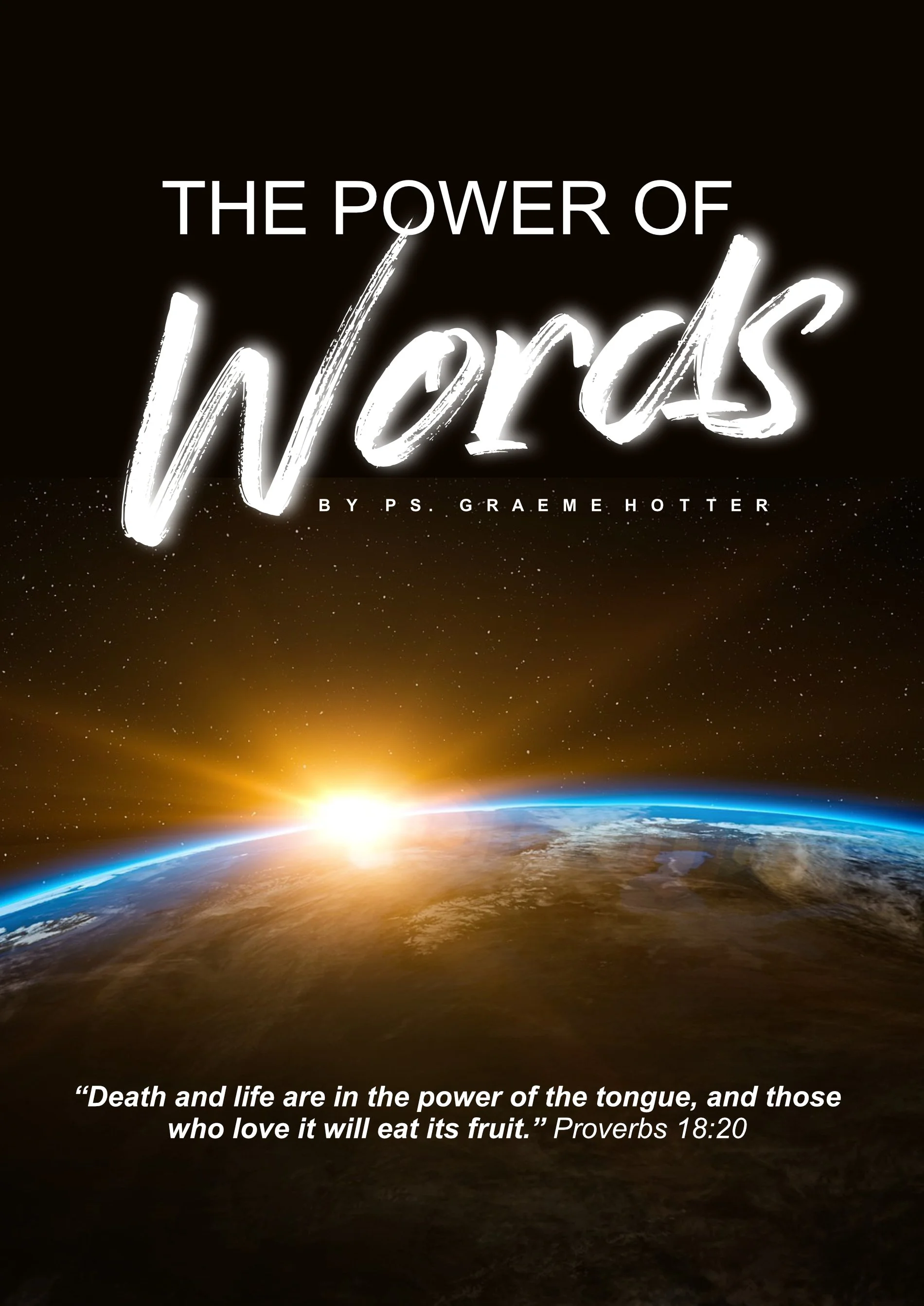 The Power of Words — Stones of fire ministries