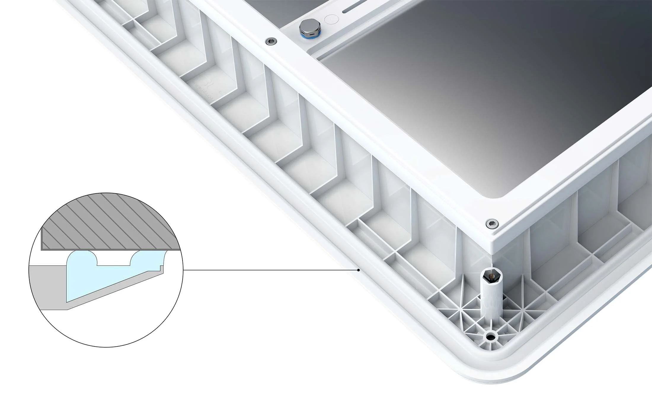 Isollux Soffito SLP - IP65 Cleanroom LED - Low to medium power option ...