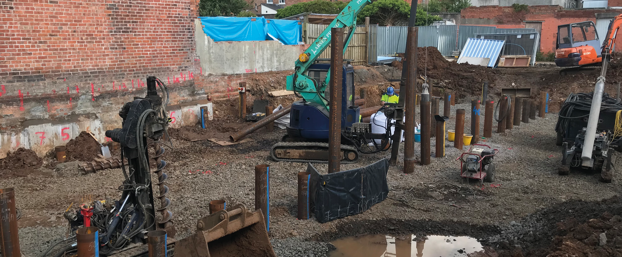 Piling Equipment Available — Larsen Piling