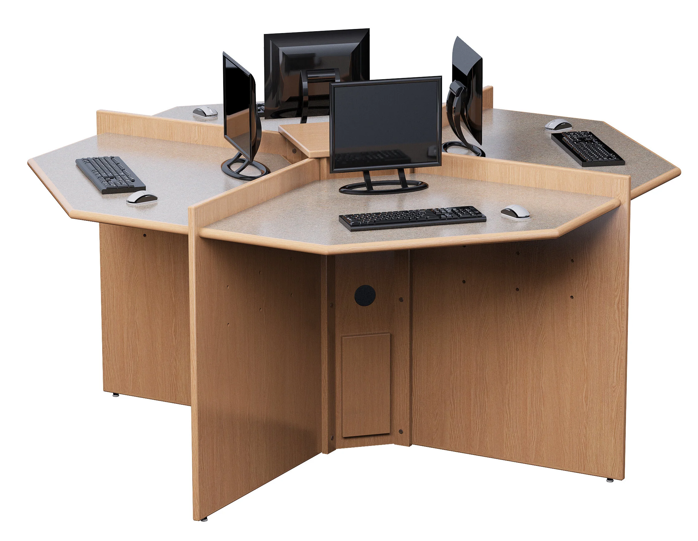 ELITE - COMPUTER STATIONS — Russwood Library Furniture