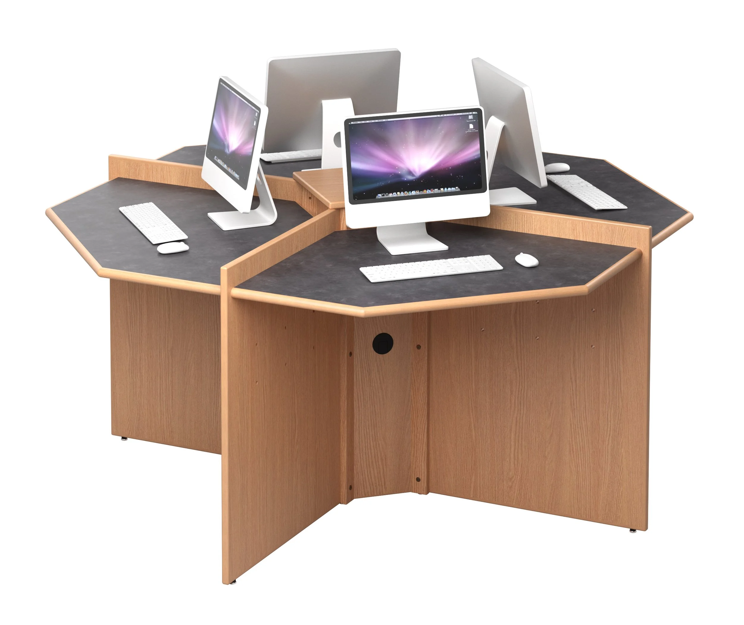 ELITE - COMPUTER STATIONS — Russwood Library Furniture