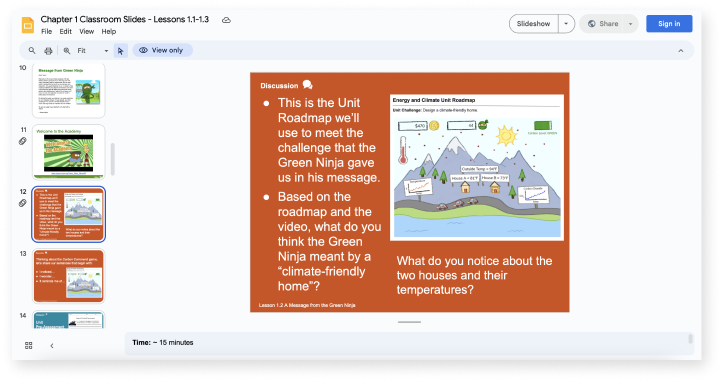 NGSS Sign Up — Green Ninja