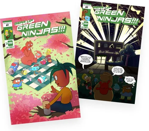 Science Videos, Games, and Graphic Novels — Green Ninja