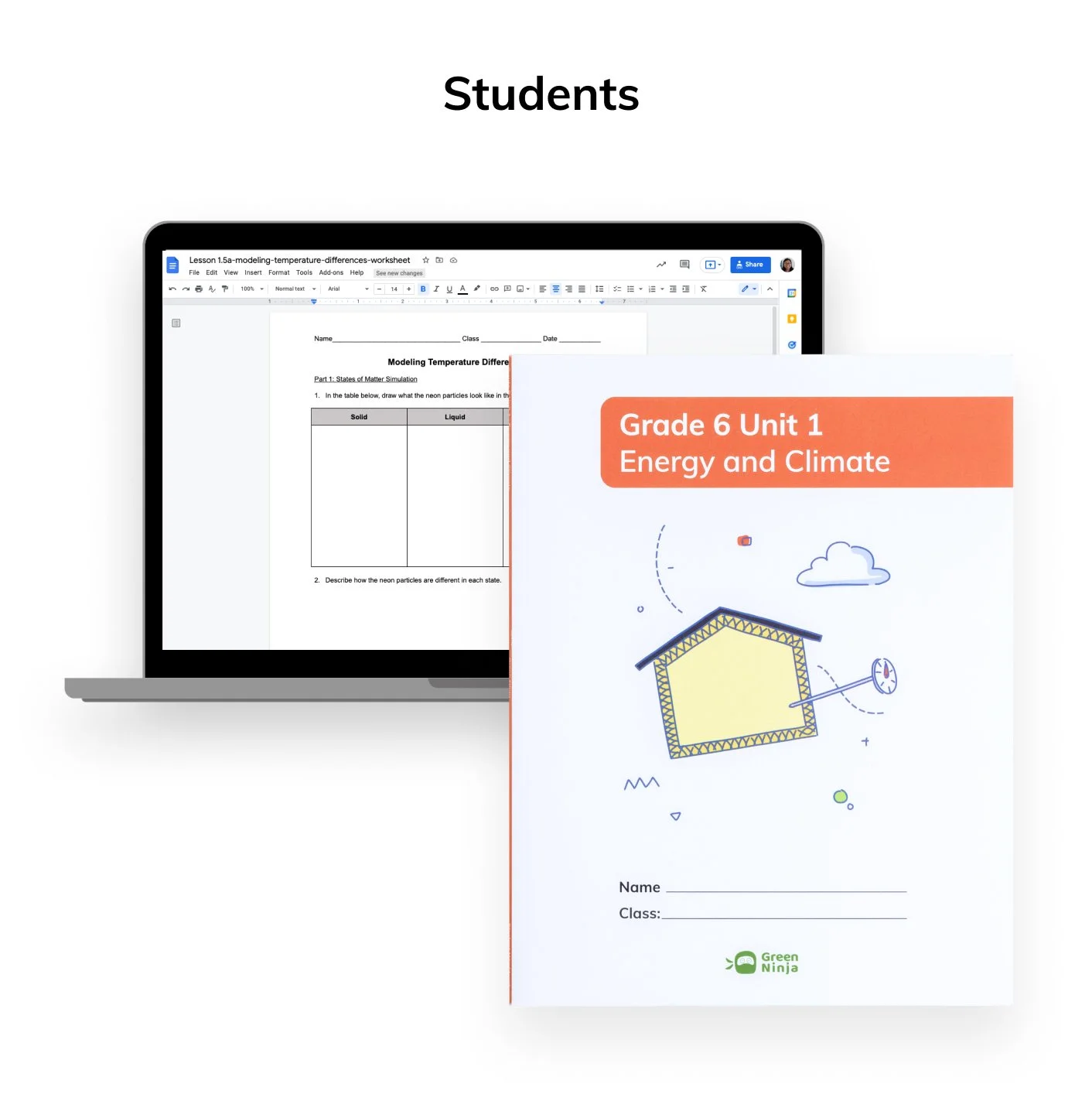 Middle School Science Curriculum - Green Ninja