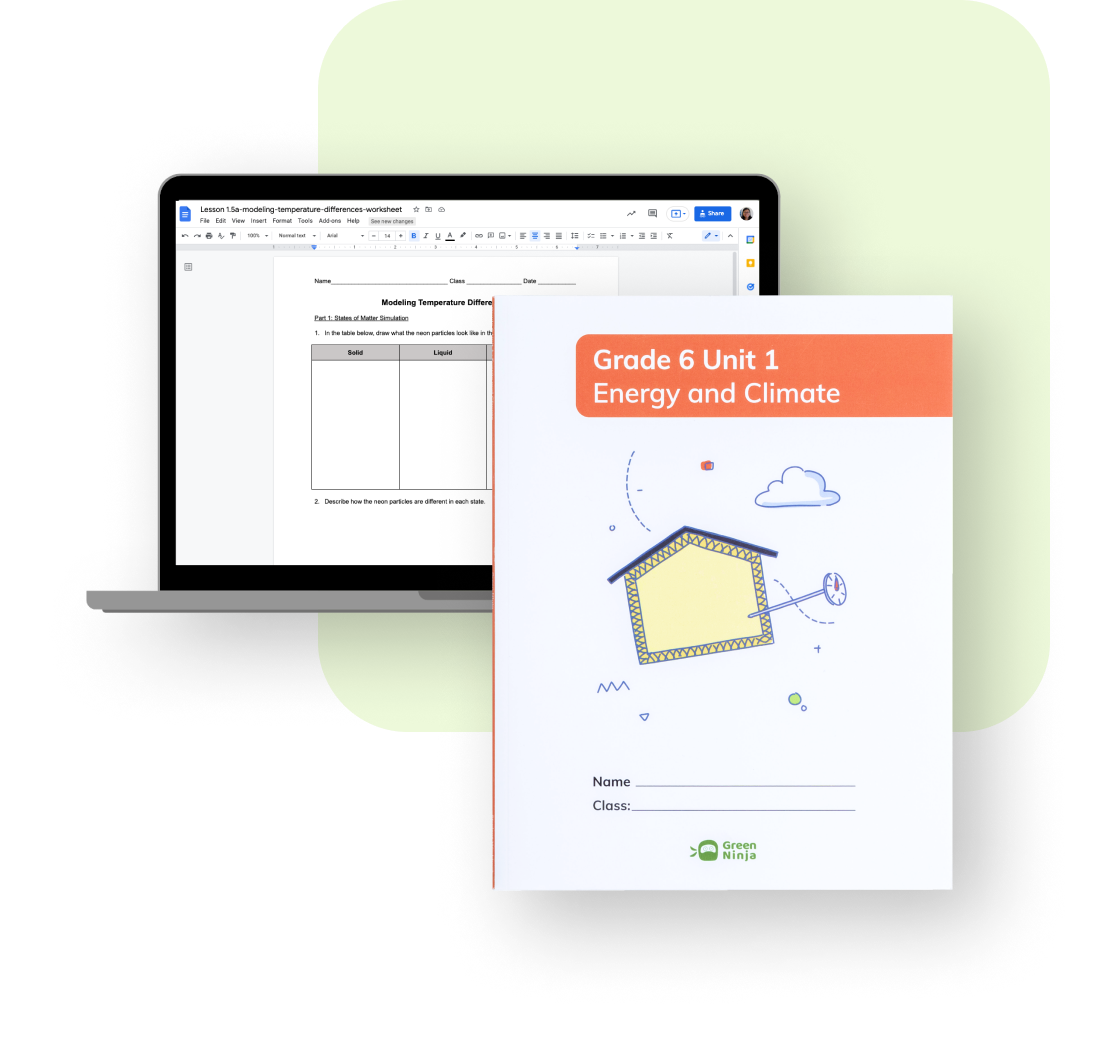 Middle School Science Curriculum - Green Ninja