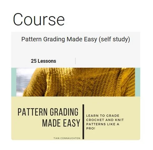 Pattern Grading Made Easy self study — Tian Connaughton
