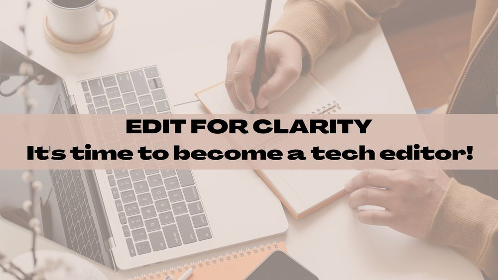 Edit For Clarity (8-week program) — Tian Connaughton